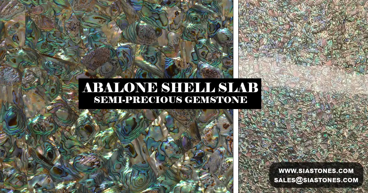 Abalone Shell Gemstone Slab | Factory Price | Global Delivery