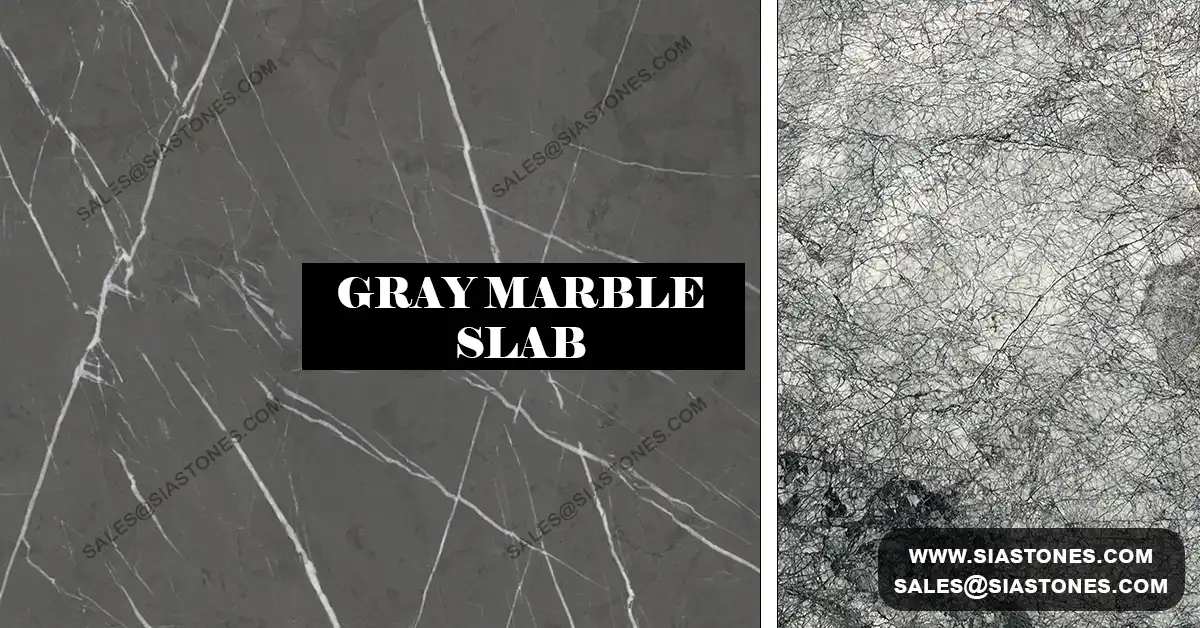 Manufacturer and Supplier of Gray Marble Slabs and Tiles - Global Delivery