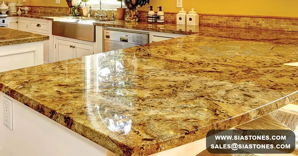 Golden Yellow Granite Tiles and Slabs – Top Supplier & Exporter ...