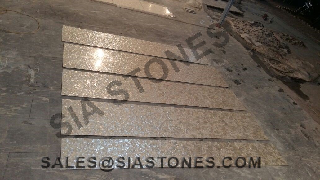 White Mother Of Pearl Gemstone Panels - Dubai, UAE
