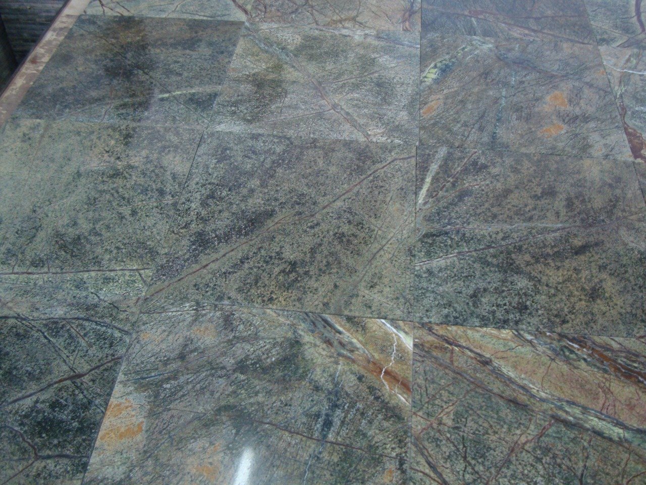 Rain Forest Green Marble Slabs & Tiles | SIA STONES